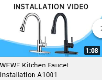 VIDEO – WEWE FAUCET